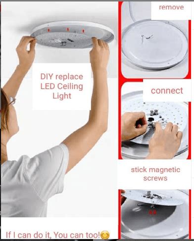 How To Replace LED Ceiling Light Leng8021