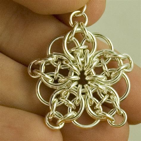 Chainmaille Tutorial Celtic Star Key Chain Etsy