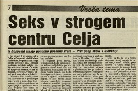 Seks V Strogem Centru Celja