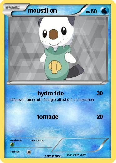 Pokémon Moustillon 238 238 Hydro Trio Ma Carte Pokémon