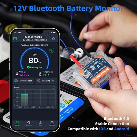 12v Battery Monitor Bm6 For Android Ios Lk Tronics Trading