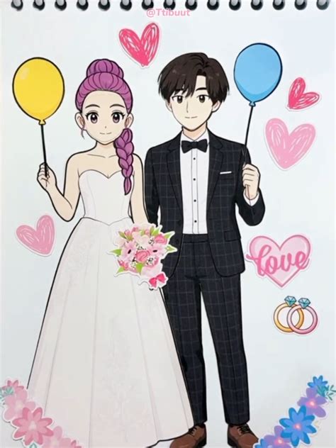 Jinu And Rumi Wedding Diy Stickers Tiktok
