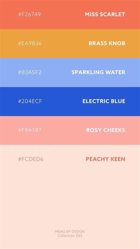 Colorful Branding Design Color Palette Hex Codes For The Happy Medium By Atnn Design Artofit