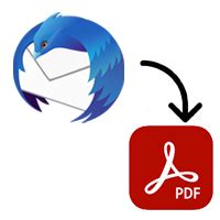 How To Export Thunderbird Mail As PDF