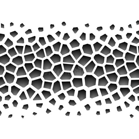 Abstract Grayscale Geometric Pattern Stock Vector Illustration Of Cellular Light 52623227