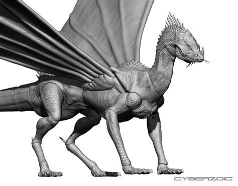 Cyberzoic Lizard Dragon Sculpted By Aaron Doyle Welcome To Creative