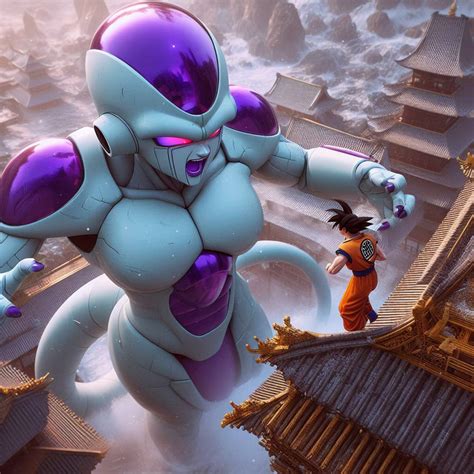 Goku Vs Frieza Ai Generated By Joshuaecw21985 On Deviantart