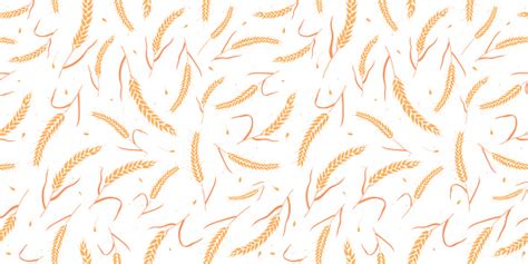 흰색 배경 플랫 스타일 디자인 벡터 일러스트레이션에 고립 된 통곡물 씨앗 유기농 천연 귀가있는 매끄러운 패턴 보리에 대한 스톡 벡터 아트 및 기타 이미지 Istock