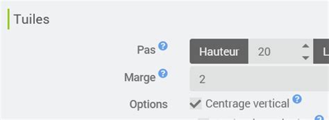 Espacement Vertical Des Commandes Dune Tuile Design Communauté Jeedom