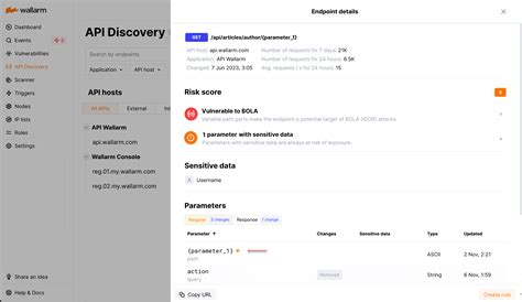 Exploring API Inventory Wallarm Documentation