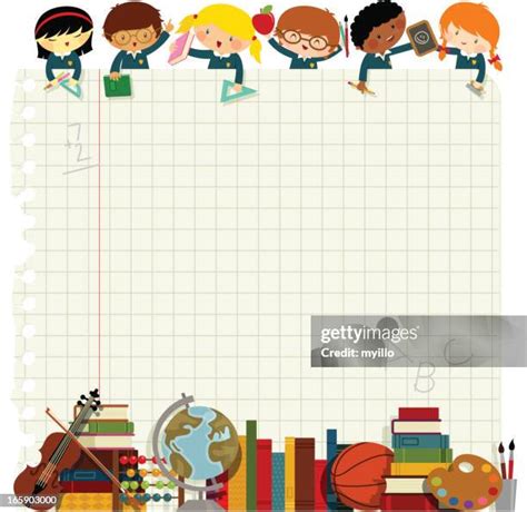 Back To School Border Clip Art Back To School Border Vector Art