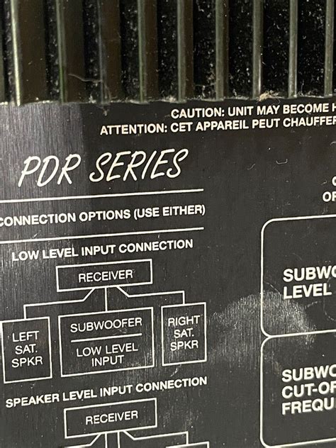 Paradigm Active Subwoofer Audio Other Audio Equipment On Carousell