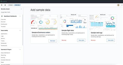 learn how to visualize data with opensearch dashboards