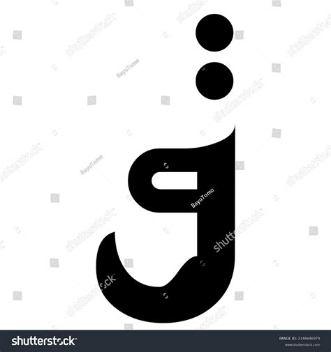 Letter G Two Dots Above Turns Stock Illustration 2146646979 Shutterstock