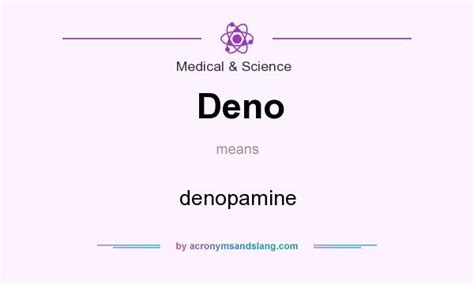 deno denopamine in medical and science by