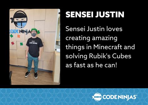 🤩 Sensei Spotlight 🤩 🐱‍👤sensei Code Ninjas Homer Glen