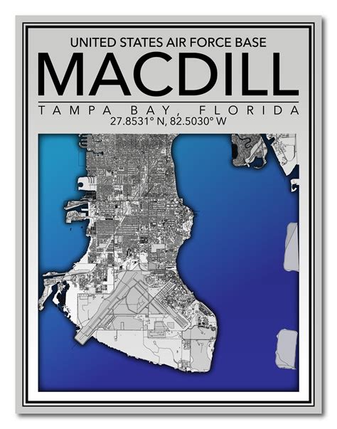 Macdill Air Force Base Map