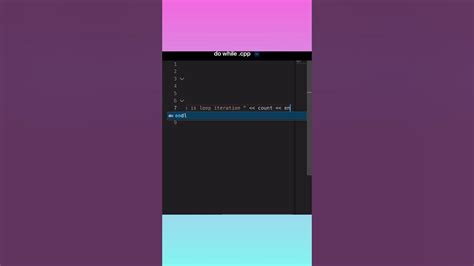 How To Make A Simple Do While Loop In C Whileloop Cplusplus Coding