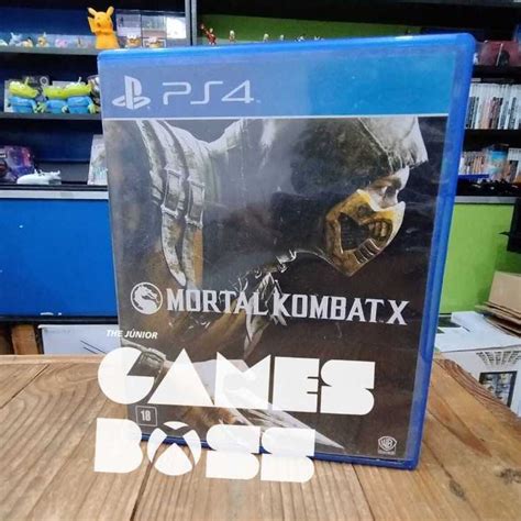 Jogo Ps4 Mortal Kombat X Playstation 4 Mídia Física Shopee Brasil