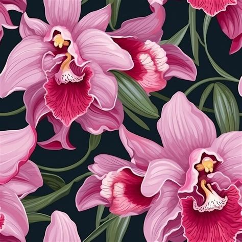 Premium Photo Romantic Floral Pattern