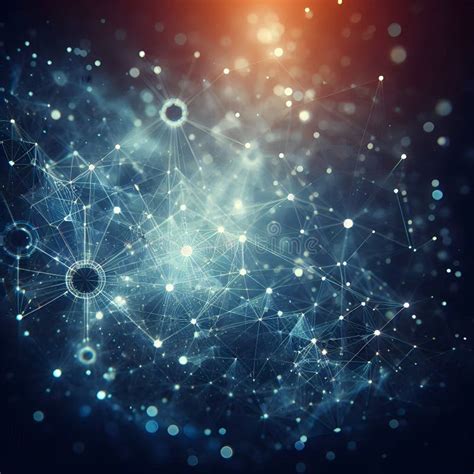 A Network Of Interconnected Points Or Nodes Which Are Linked By Lines To Form A Complex Web