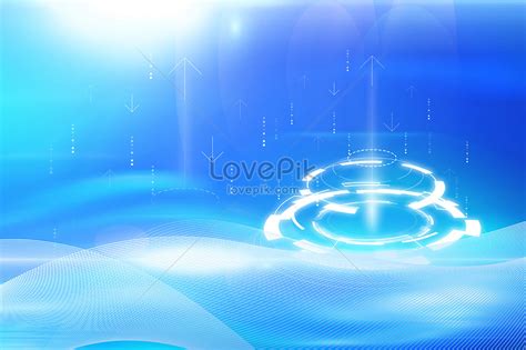 파란색 간단한 기술 배경 배경 사진 및 창의적인 일러스트 무료 다운로드 Lovepik