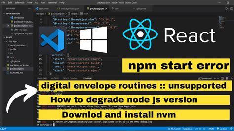 Node Digital Envelope Routines Unsupported But Essential For Secure