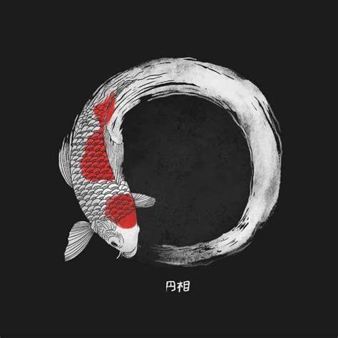 Koi Fish Japan Vector Design Images Koi Logo Japan Fish Japanese Symbol