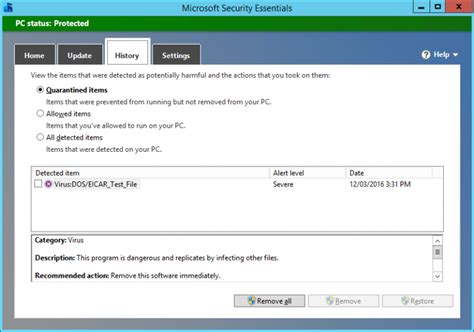 How To Install Microsoft Security Essentials In Windows Server 2012 R2