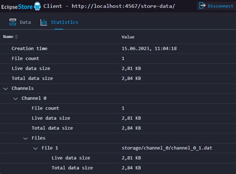 Client Gui Eclipsestore Reference Manual
