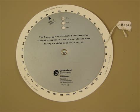 Permissible Noise Exposure Calculator Physics Museum The University
