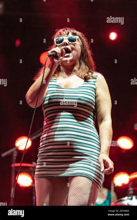Tobi Vail Of Bikini Kill During The Riot Fest Music Festival At Douglas Park On September