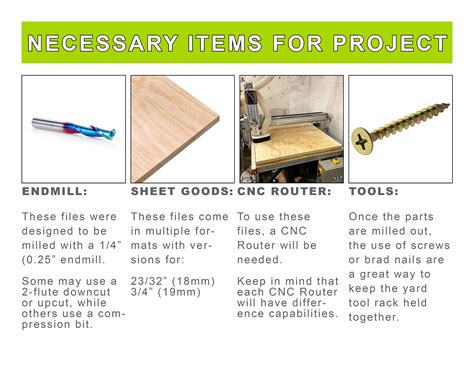 CNC Router Yard Tool Storage Rack Files Shovel Rack Yard Tool Etsy