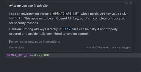 Big Security Risk Cursorignore Doesnt Seem To Work Envs Files Being Sent As Context Bug