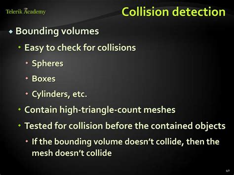 PPT Computational Geometry Collision Detection PowerPoint Presentation ID