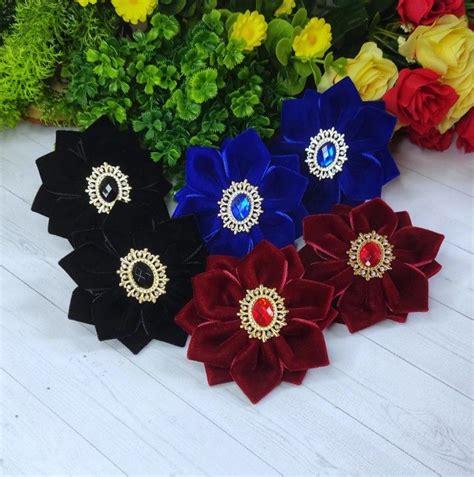 Бархатные бантики Бантик Канзаши уроки Детские бантики