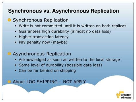 ppt replication for availability and durability with mysql and amazon