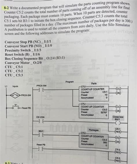 Solved 8 2 Write A Documented Program That Will Simulate The Chegg