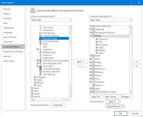 Text Formatting How To Type Characters For Phonetic Guide Over A Word In Microsoft Word