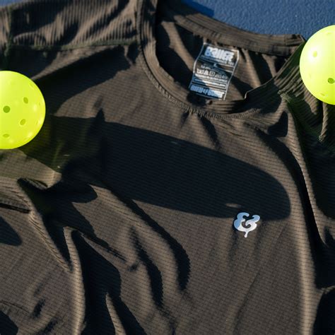 Baller Performance Tee Od Green Bread And Butter Pickleball Company