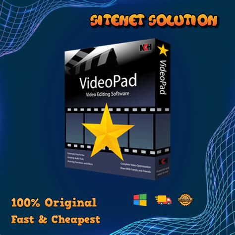 Nch Videopad Video Editor Professional 2025 License Code Windows Lifetime Shopee Malaysia