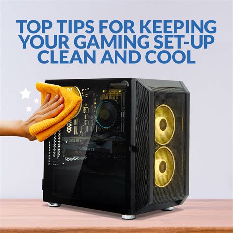 Top Tips For Keeping Your Gaming Setup Clean And Cool