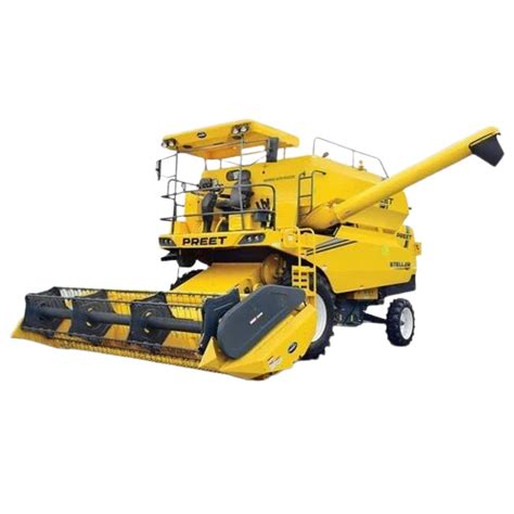 Preet 987 14 Feet Combine Harvester Capacity 15km Hr Kg Hr At Best