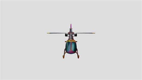 3d Helicopter Glb Styled Ready To Use Download Free 3d Model By