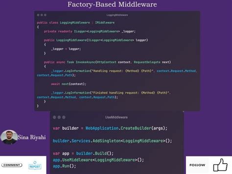 Factory Based Middleware 💡 Factory Based Middleware In Aspnet By