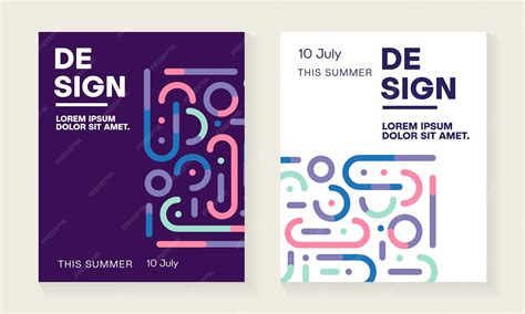 Premium Vector Abstract Lines Geometric Shape Vector For Poster And Banner Background