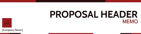Proposal Memo Header Template Edit Online And Download Example