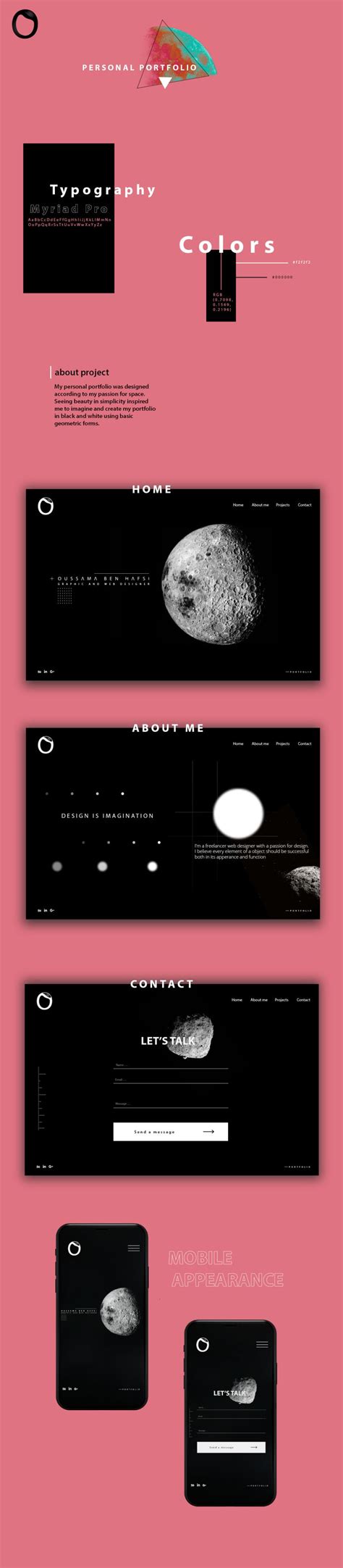 ben hafsi on linkedin uidesign portfolio design