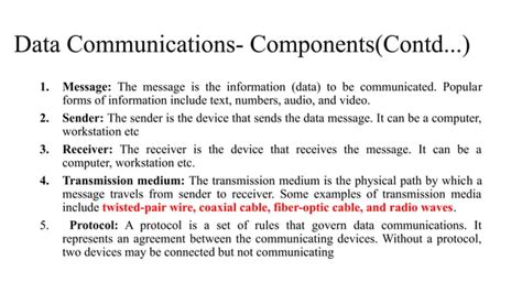 Module 1 Final Pptx Behrouz A Forouzan Data Communications And Networking 5th Edition Tata