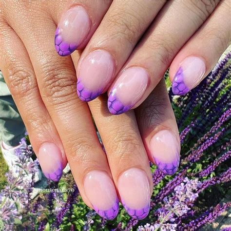 30 Best Purple French Tip Nails To Rock This Season Nail Designs Daily